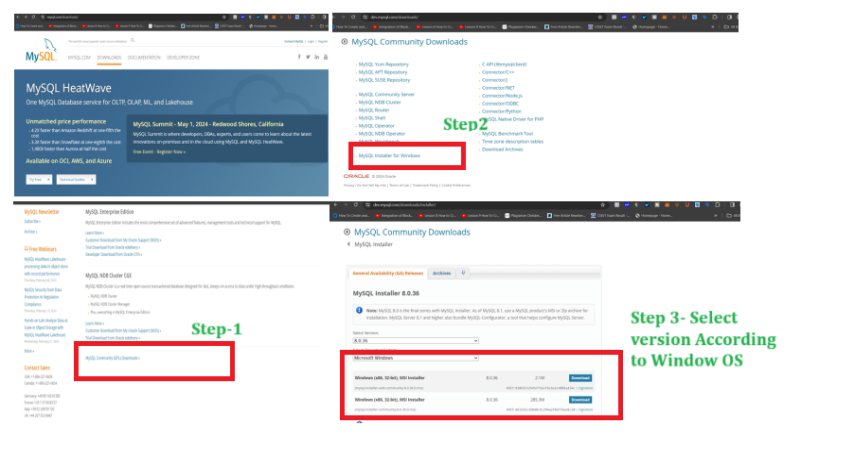MySQL Download for Windows – Step-by-Step Installation Guide