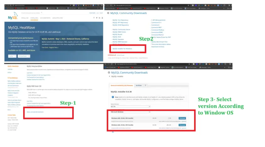 MySQL Download for Windows – Step-by-Step Installation Guide